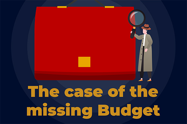 The Case of the Missing Budget
